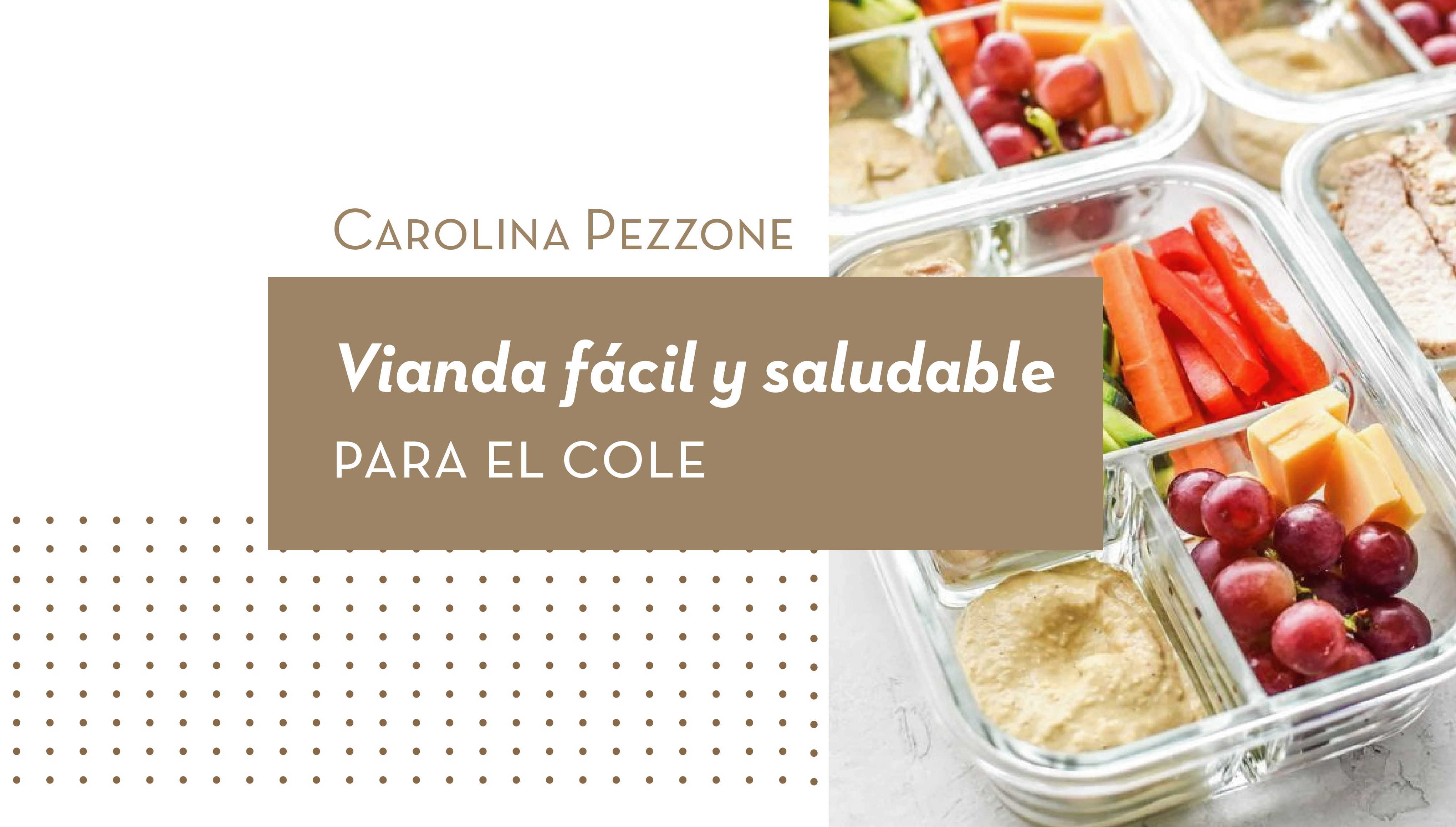 Vianda fácil y saludable para el cole | Country Magazine